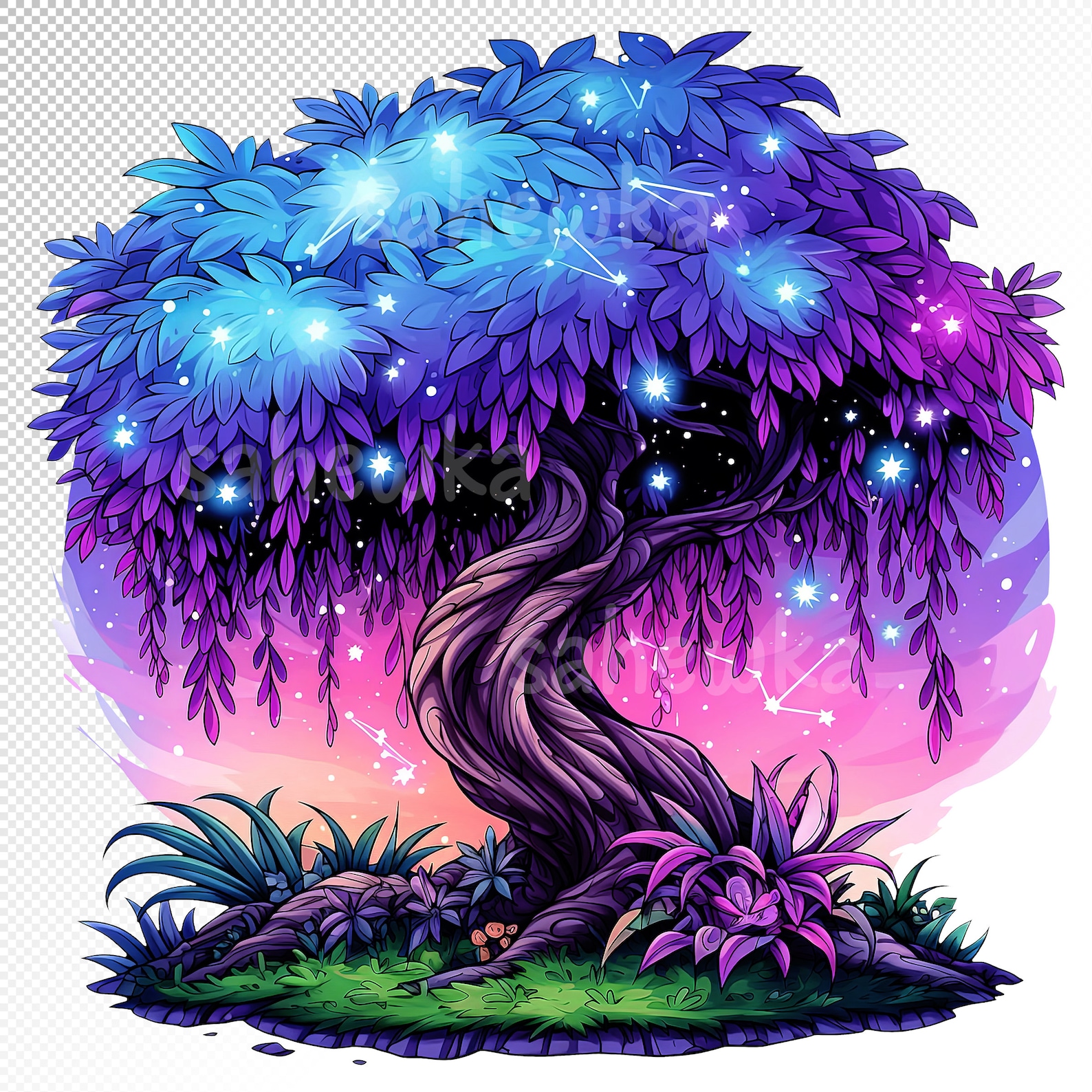 23 PNG Magic Tree Clipart, Fantasy Art, Fairytale Forest, Enchanted ...
