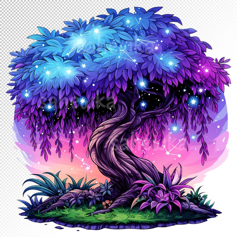 23 PNG Magic Tree Clipart, Fantasy Art, Fairytale Forest, Enchanted ...
