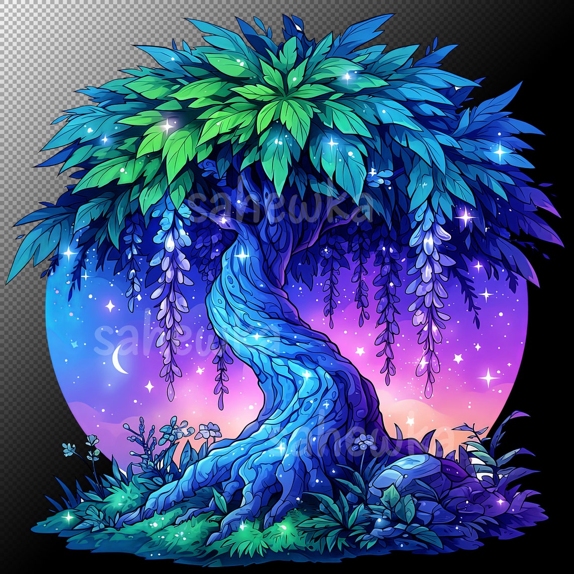 23 PNG Magic Tree Clipart, Fantasy Art, Fairytale Forest, Enchanted ...