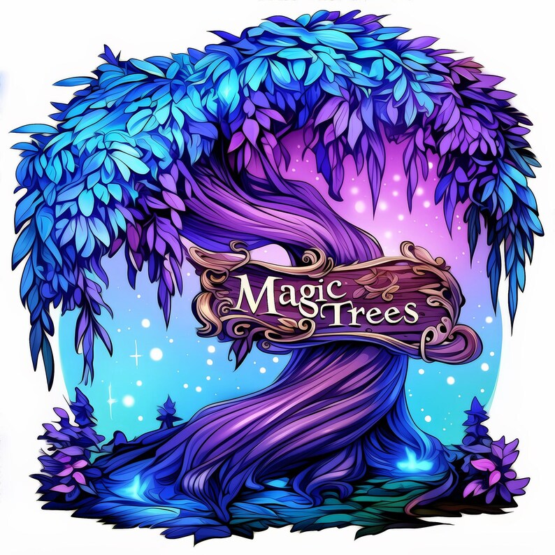 23 PNG Magic Tree Clipart, Fantasy Art, Fairytale Forest, Enchanted ...