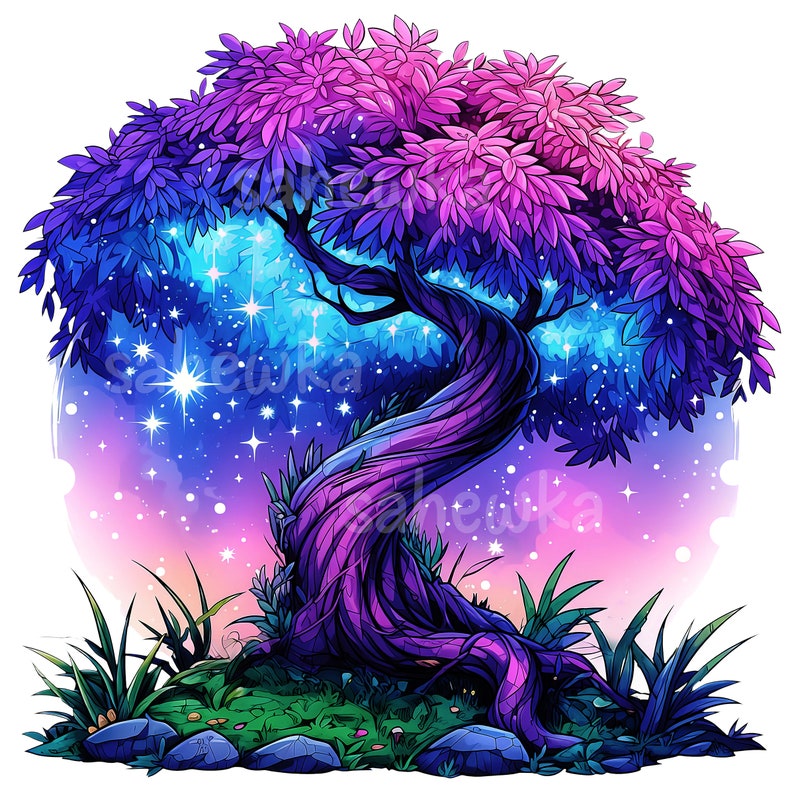 23 PNG Magic Tree Clipart, Fantasy Art, Fairytale Forest, Enchanted ...