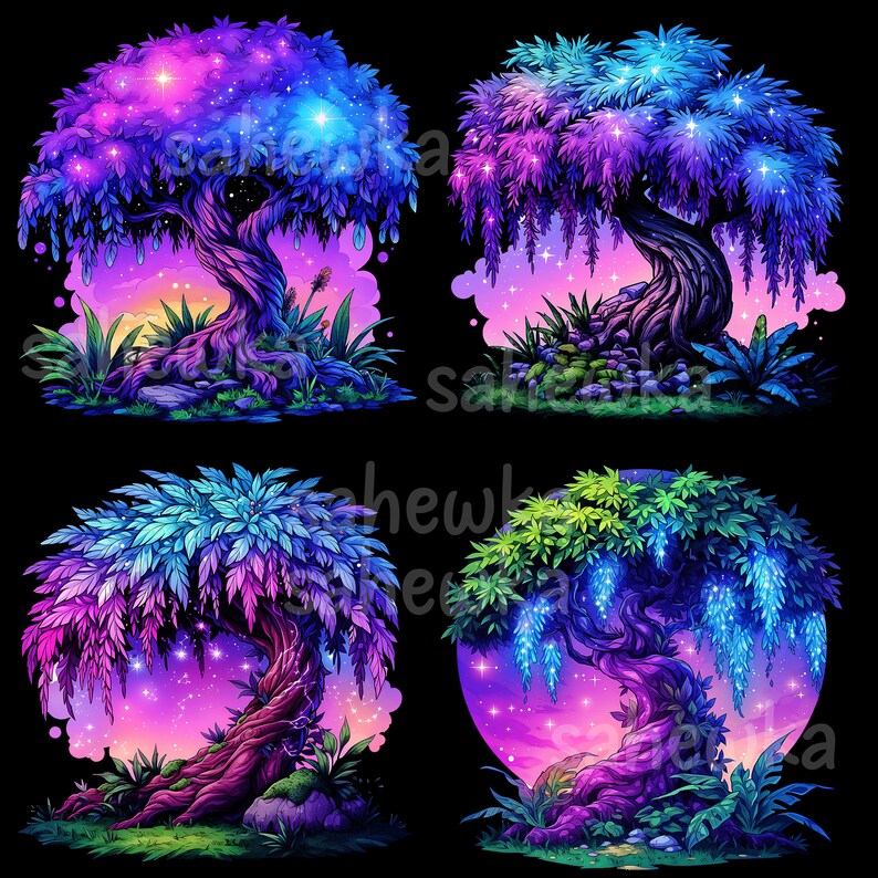 23 PNG Magic Tree Clipart, Fantasy Art, Fairytale Forest, Enchanted ...