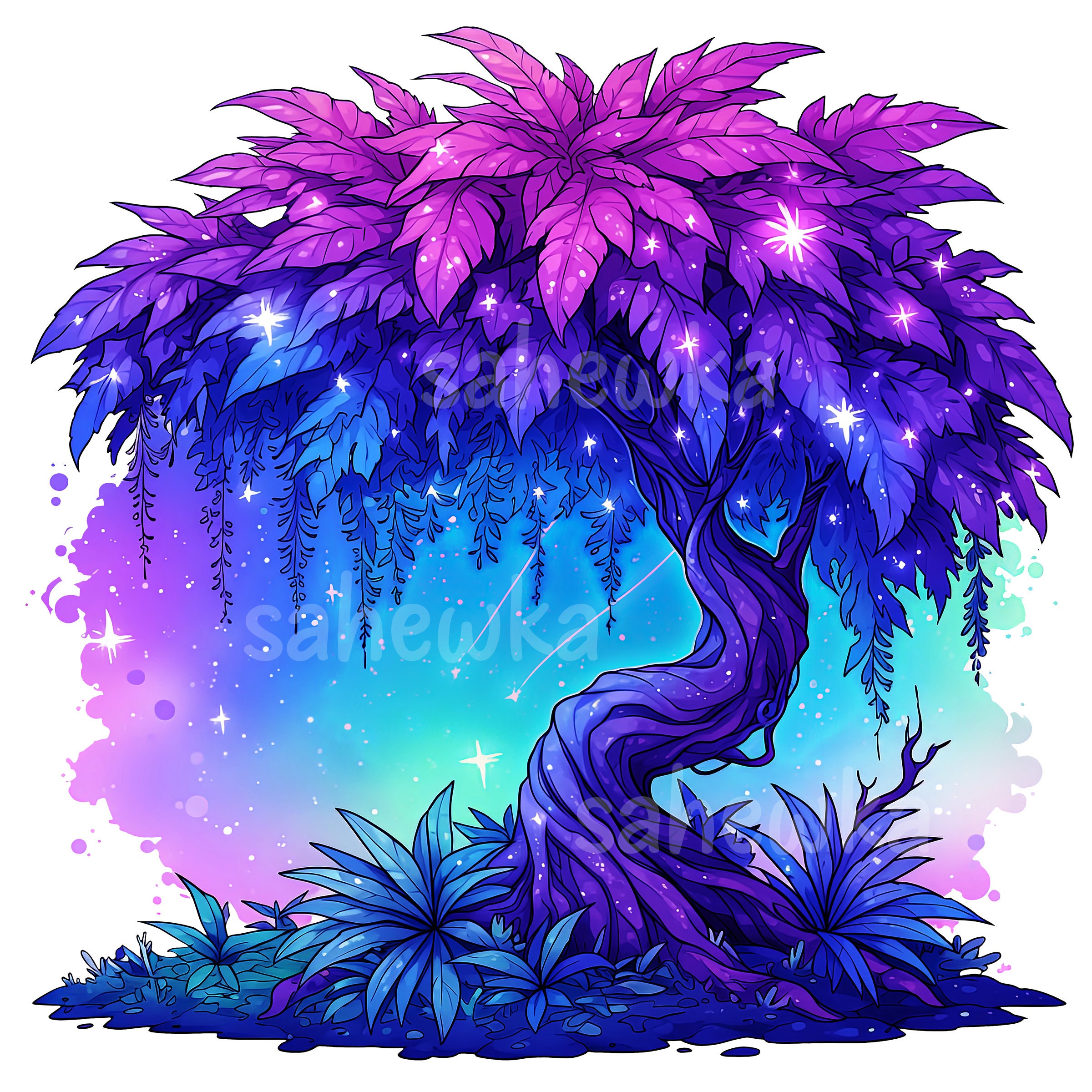 23 PNG Magic Tree Clipart, Fantasy Art, Fairytale Forest, Enchanted ...