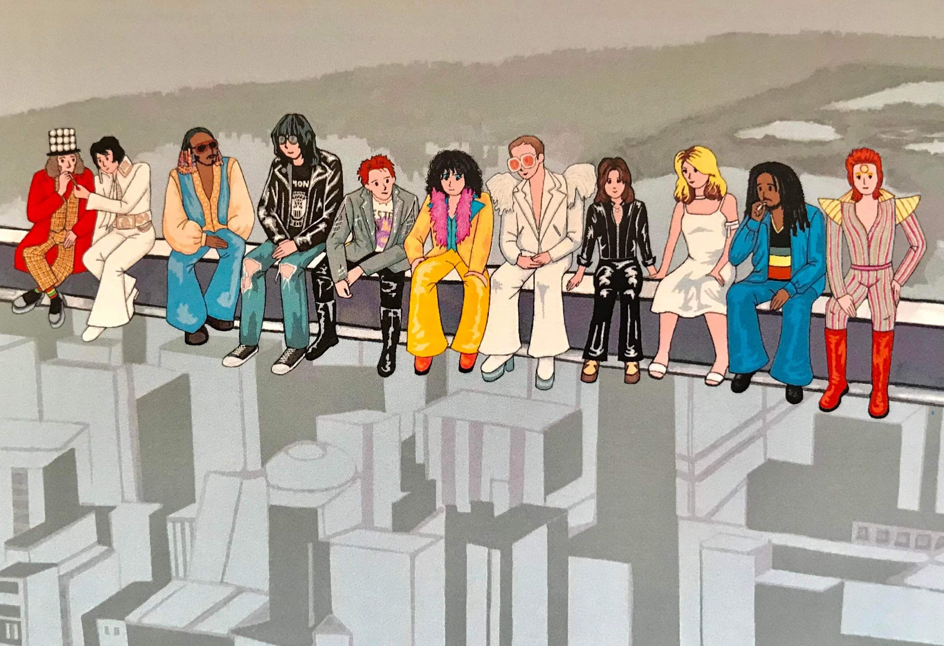 70s Greeting Card 1970s Birthday Card Rock Music Music - Etsy UK