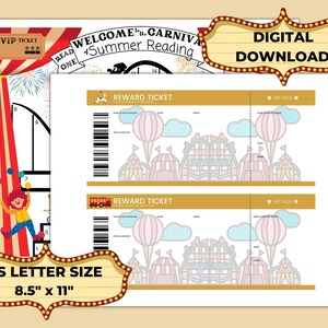 Summer Reading Tracker Printable Kids Book Reading Challenge - Etsy