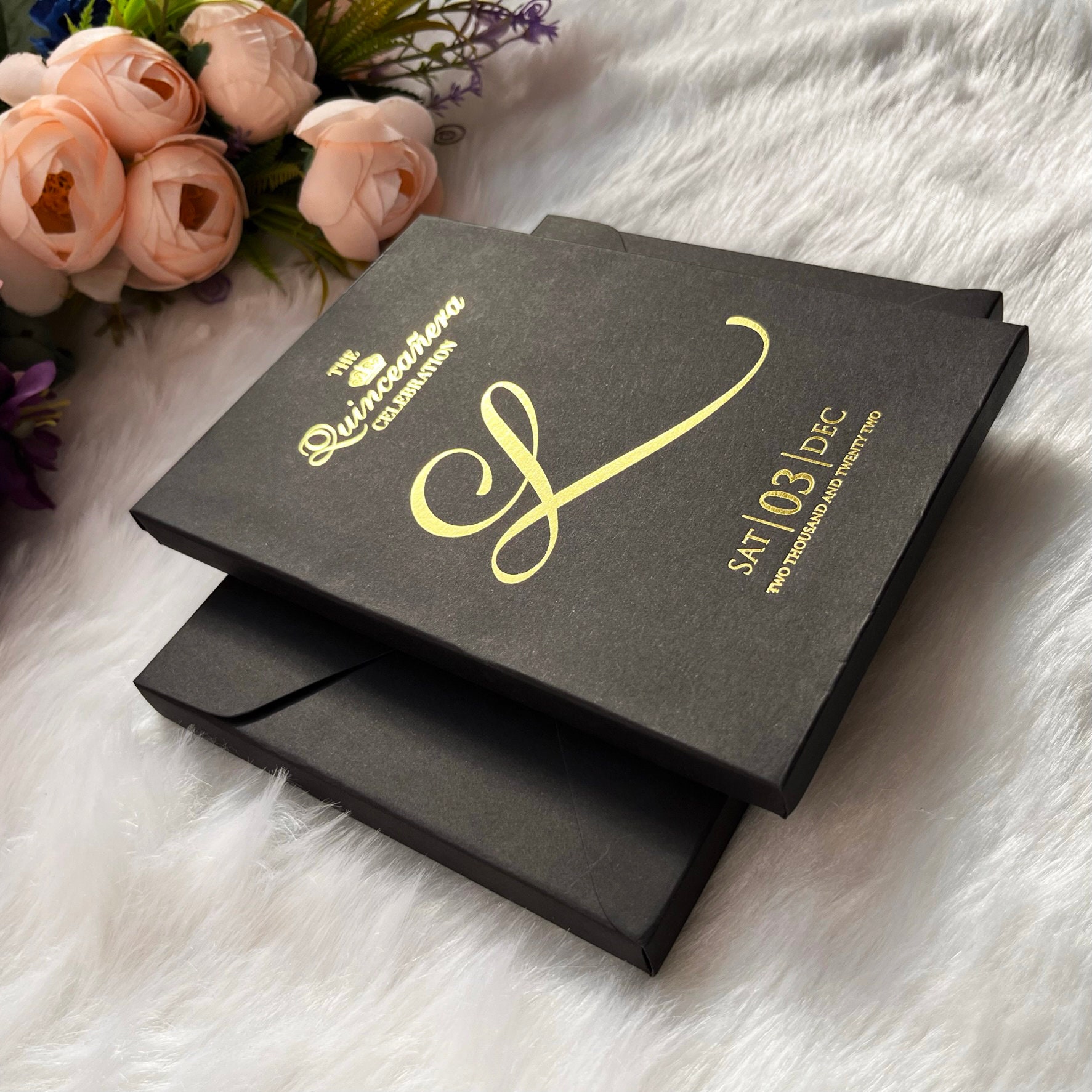 Invitations Quinceanera Sweet 15 Invitation Acrylic - Etsy