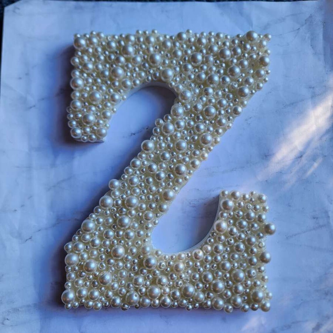 Beaded Letter Sign! - Etsy