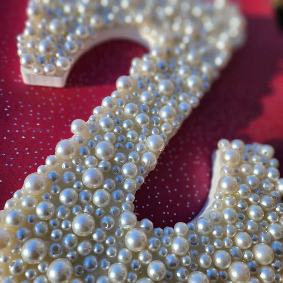 Beaded Letter Sign! - Etsy