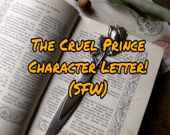 The Cruel Prince Letters - Etsy
