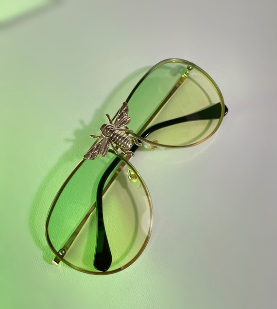 Queen BEE Aviator Designer Style Unisex Sunglasses Shades - Etsy
