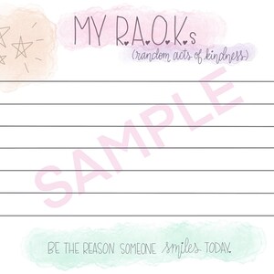 Printable Mini Gratitude Journal - Etsy