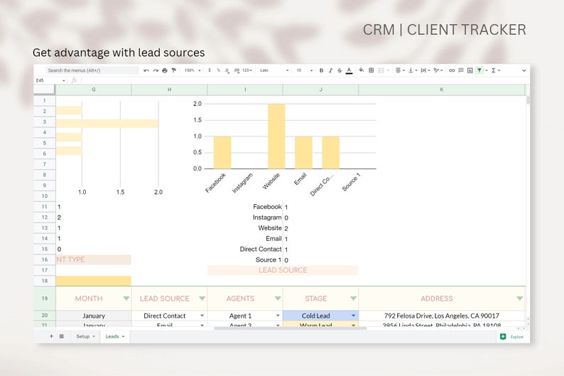 Real Estate CRM | Client Management | Client List | Small Business ...