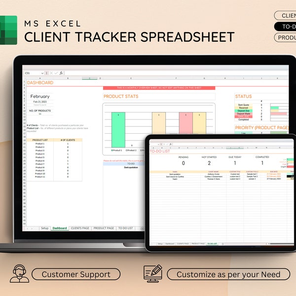 Therapist Client Tracker Excel - Etsy