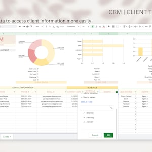 Real Estate CRM | Client Management | Client List | Small Business ...