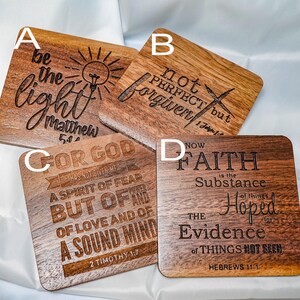 Christian Coasters Bible Verses, Verses, Jesus, Bible, Wood Coasters ...
