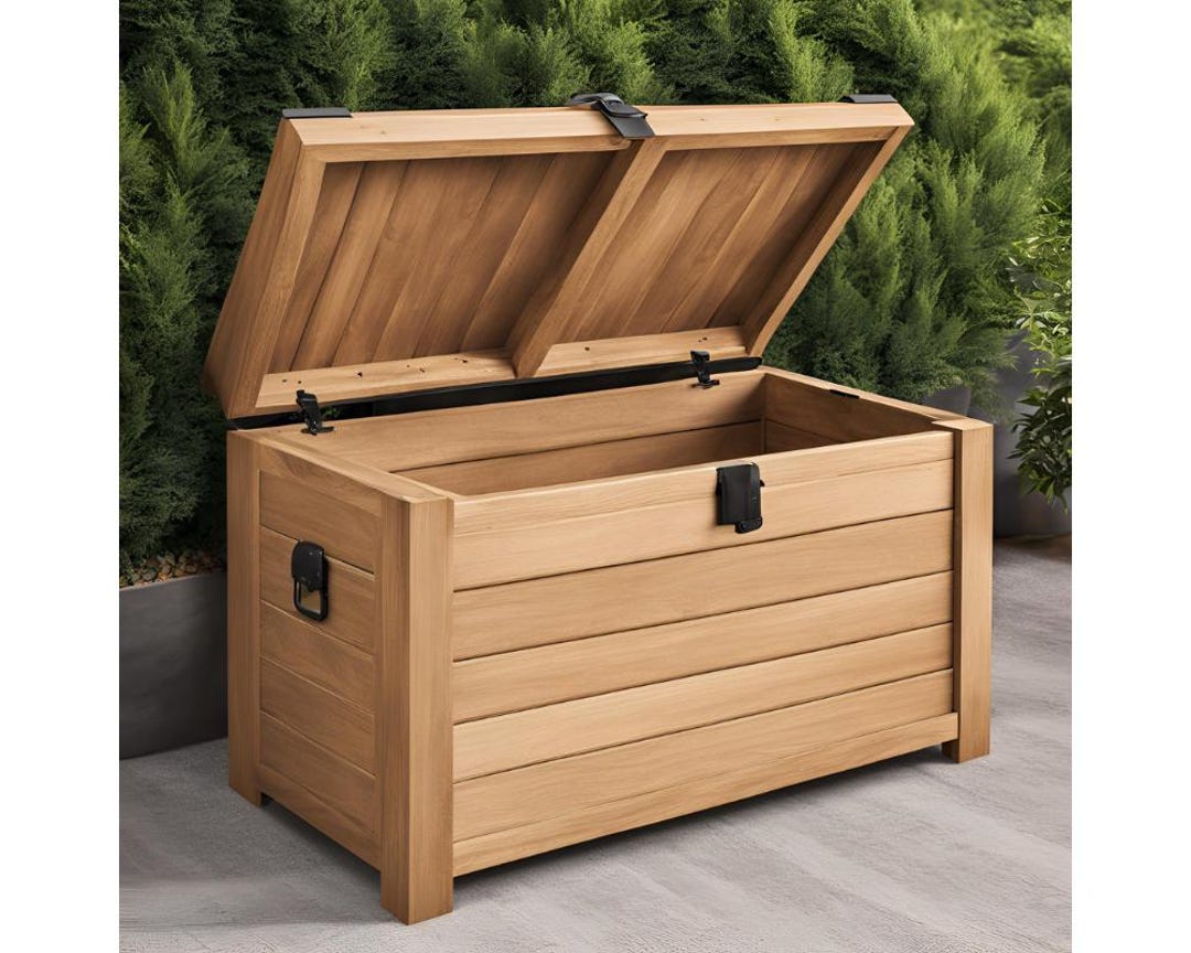 DIY Wooden Storage Chest Guide Step-by-step Written Instructions ...