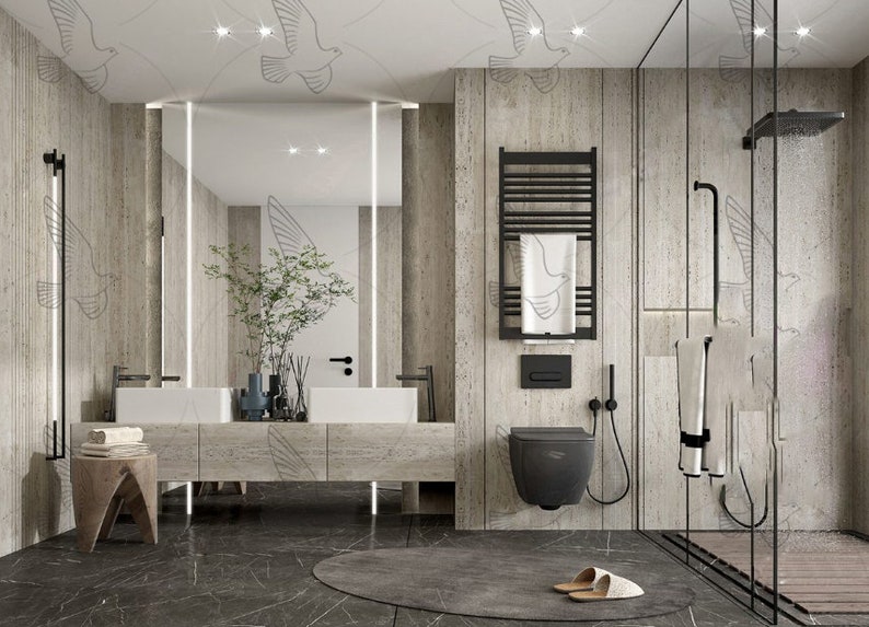 3D Bathroom Design - Online Architecture Service | Professional ...