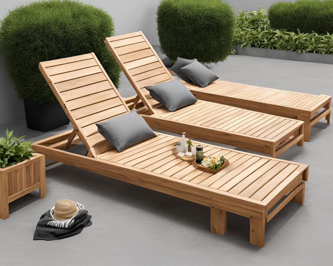 DIY Wooden Sun Lounger Guide - Step-by-step Written Instructions ...