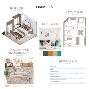 Custom Interior Design Service, Virtual E-design, Online Home Styling ...
