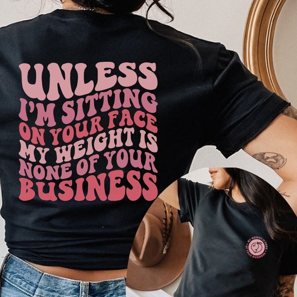 Unless I'm Sitting on Your Face Svg - Etsy