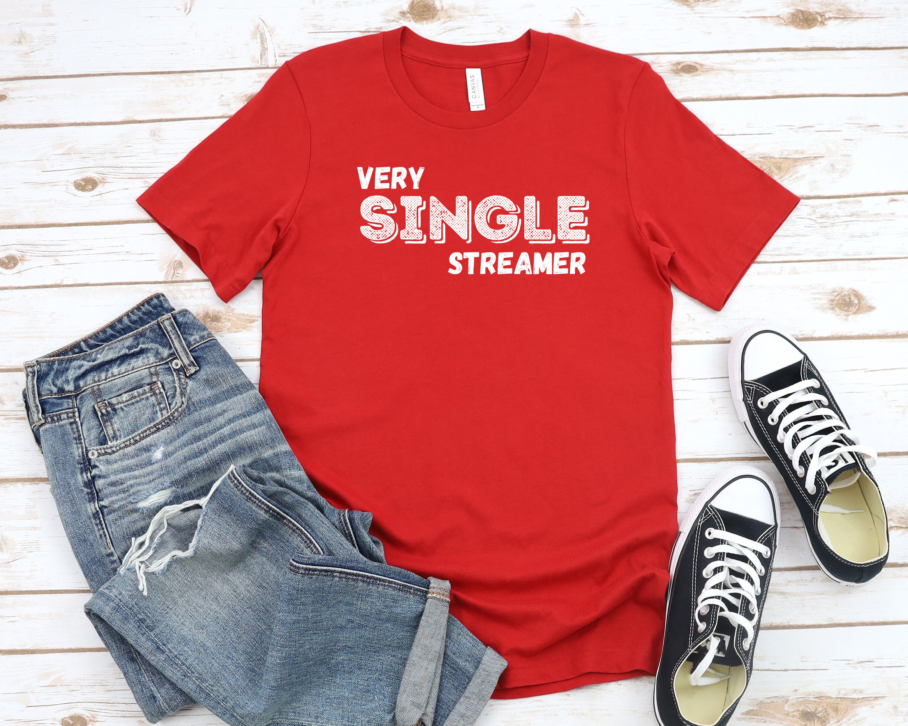 Very Single Streamer Shirt, Twitch Streamer Gift for Content Creator - Etsy