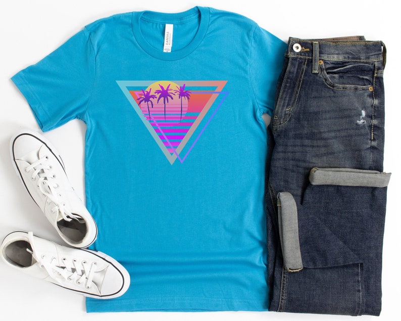 Cyberpunk, Retrowave, Synthwave, & Vaporwave Inspired Tee, Cyberpunk ...