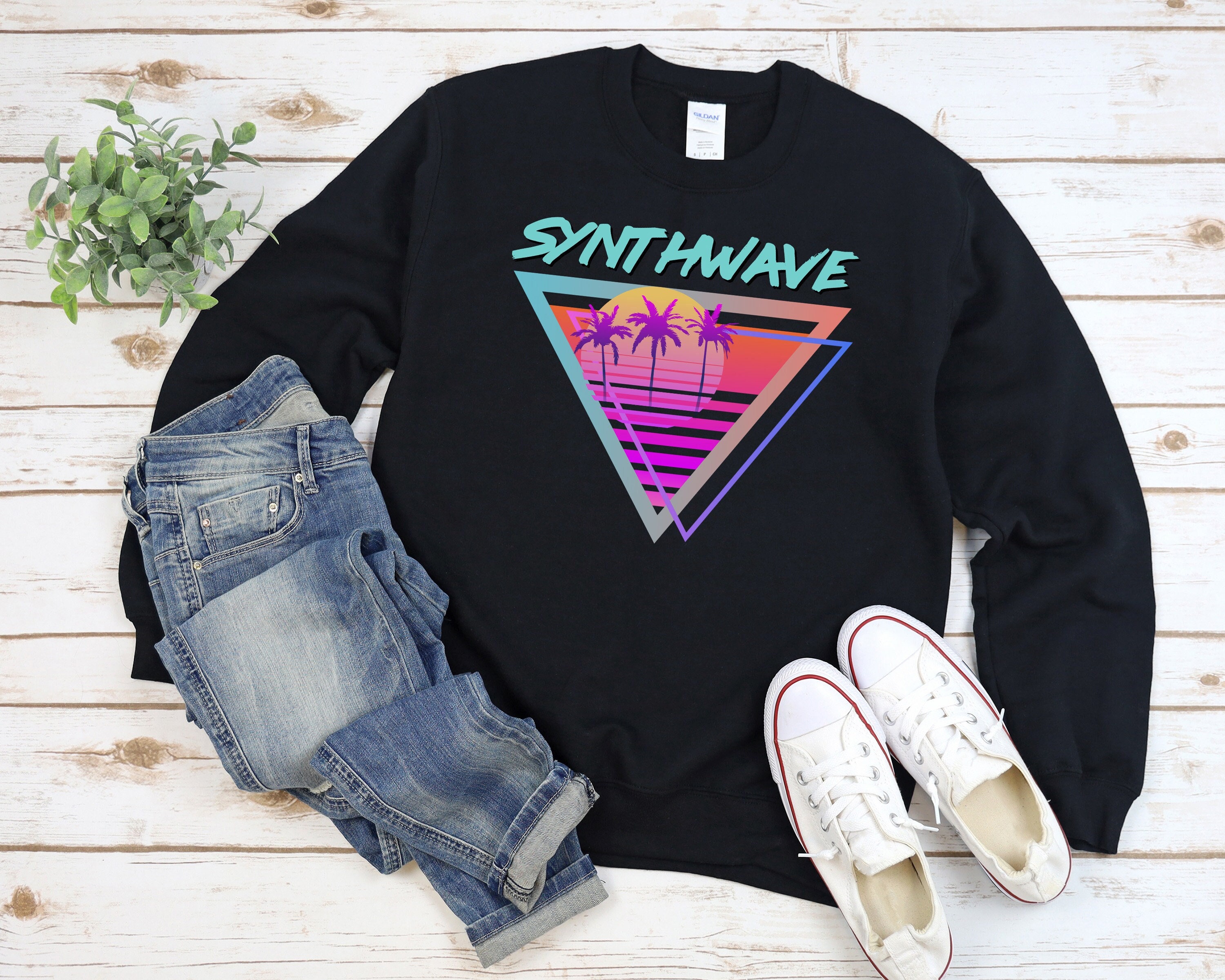 Synthwave Sweatshirt, Synthwave Style, 80s Nostalgia, Cyberpunk ...