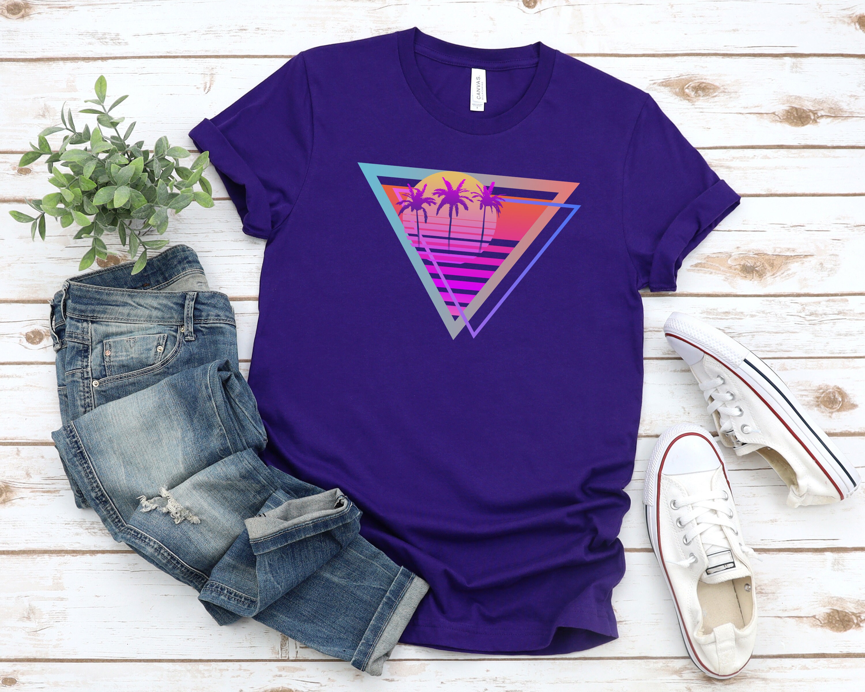 Cyberpunk, Retrowave, Synthwave, & Vaporwave Inspired Tee, Cyberpunk ...