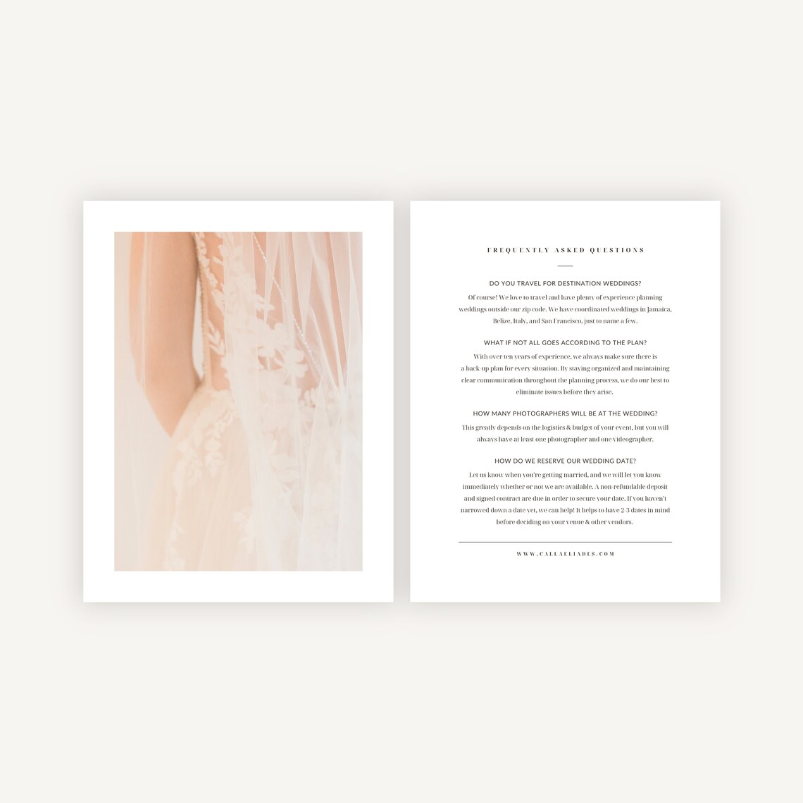 Minimal Photographer Proposal Template I Photography Proposal Canva I ...