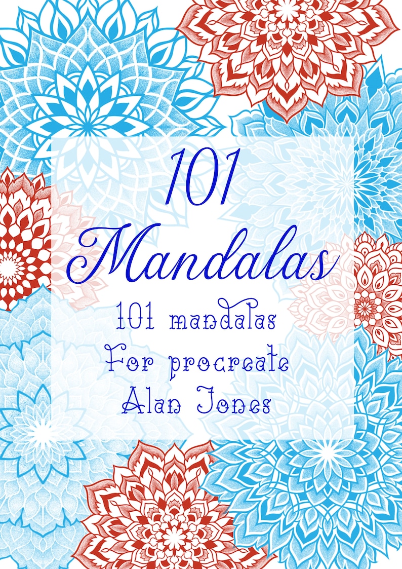 101 Mandalas for Procreate - Etsy