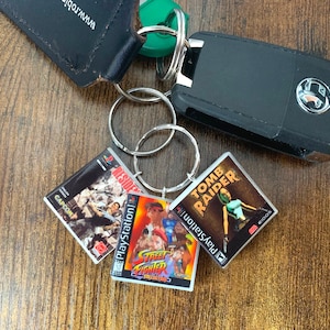 Custom Made Miniature Game and Film Keyrings | ANY Game or Film You ...