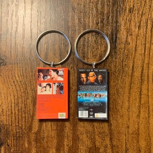 Miniature VHS Movie Keyring | ANY Movie You Like | Novelty 80s Film ...