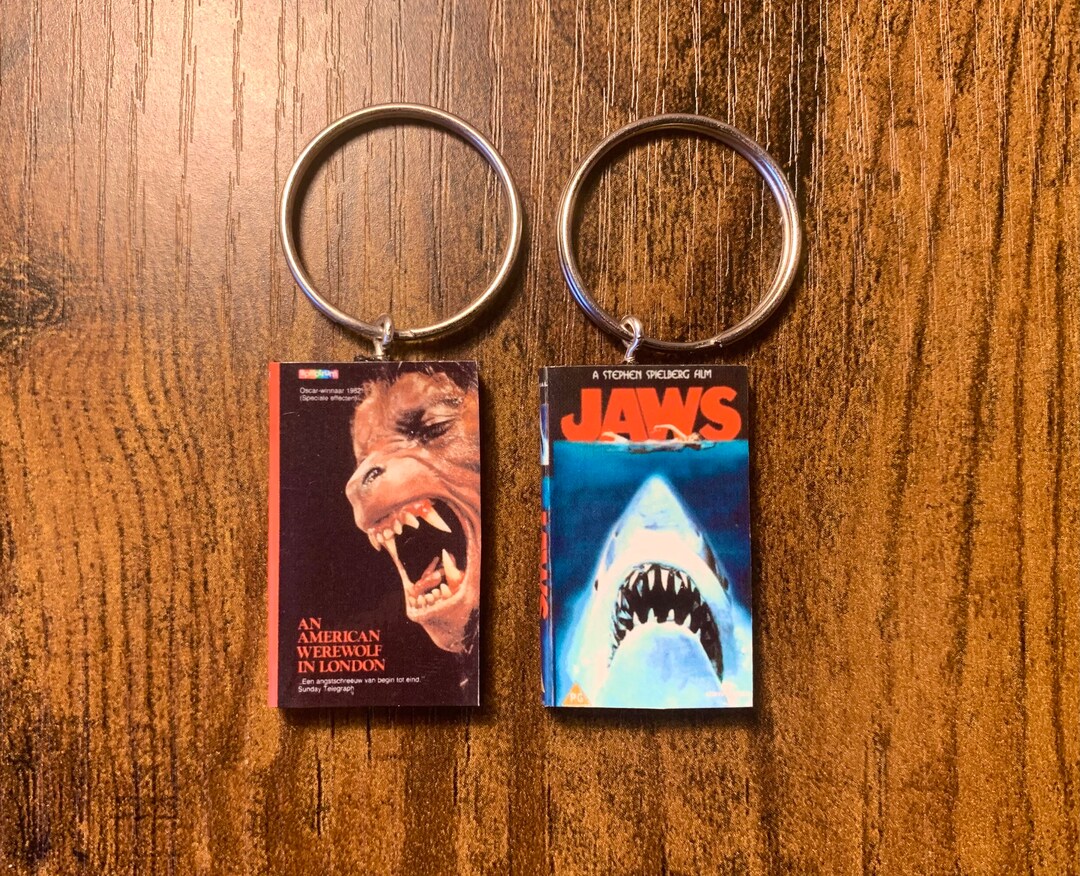 Miniature VHS Movie Keyring | ANY Movie You Like | Novelty 80s Film ...