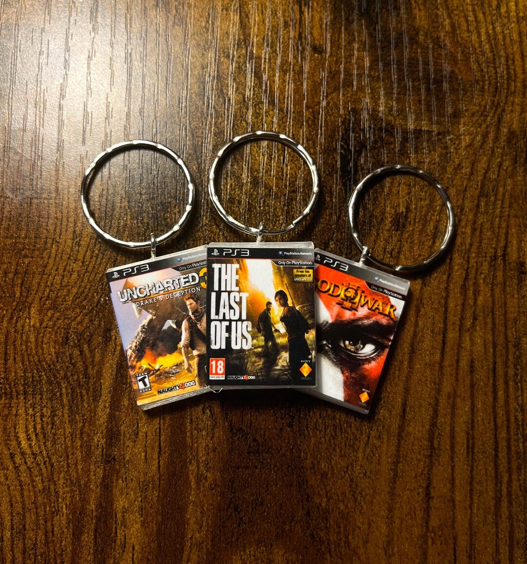Miniature PS3 Game Keyring | ANY Game You Like | Retro Keyrings ...
