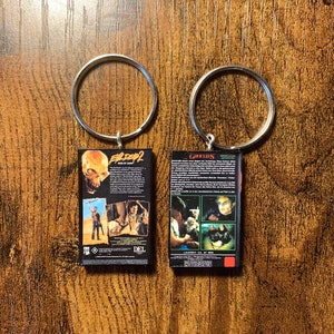 Miniature VHS Movie Keyring | ANY Movie You Like | Novelty 80s Film ...