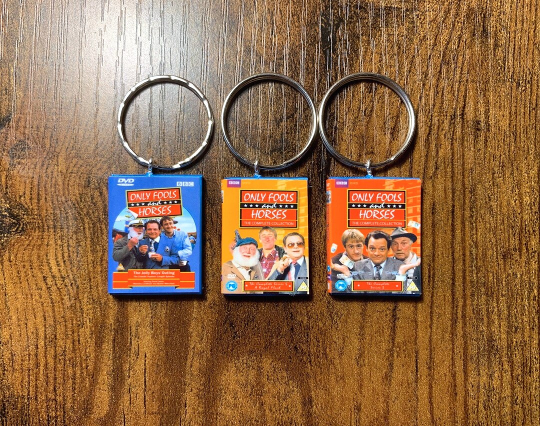Miniature Blu Ray DVD Keyring | ANY TV Series or Movie You Like ...