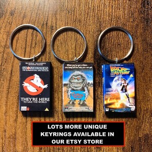 Miniature Blu Ray DVD Movie Keyring | ANY Movie You Like | Novelty Gift ...