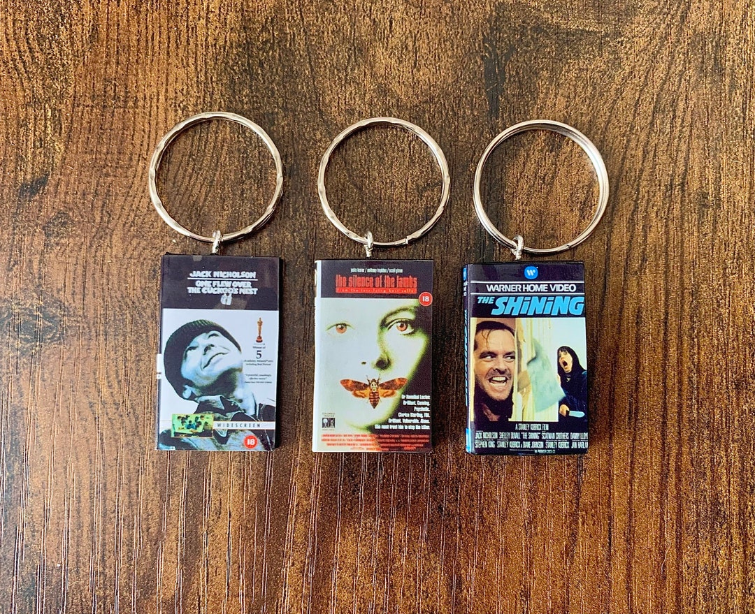 Miniature VHS Movie Keyring | ANY Movie You Like | Novelty 80s Film ...