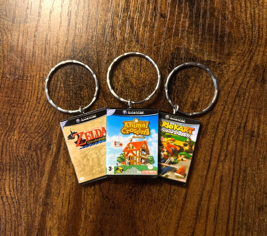 Miniature Gamecube Game Keyring | ANY Game You Like | Retro Keyrings ...