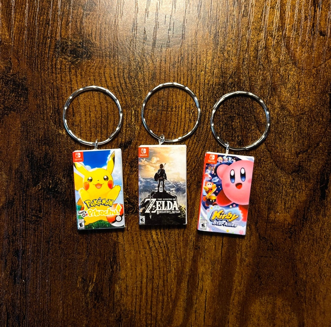 Miniature Switch Game Keyring | ANY Game You Like | Gamers Keyrings ...