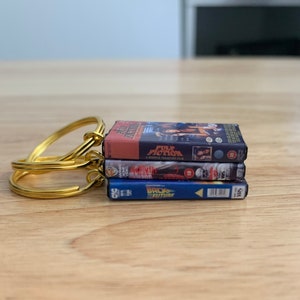 Miniature VHS Movie Keyring | ANY Movie You Like | Novelty 80s Film ...