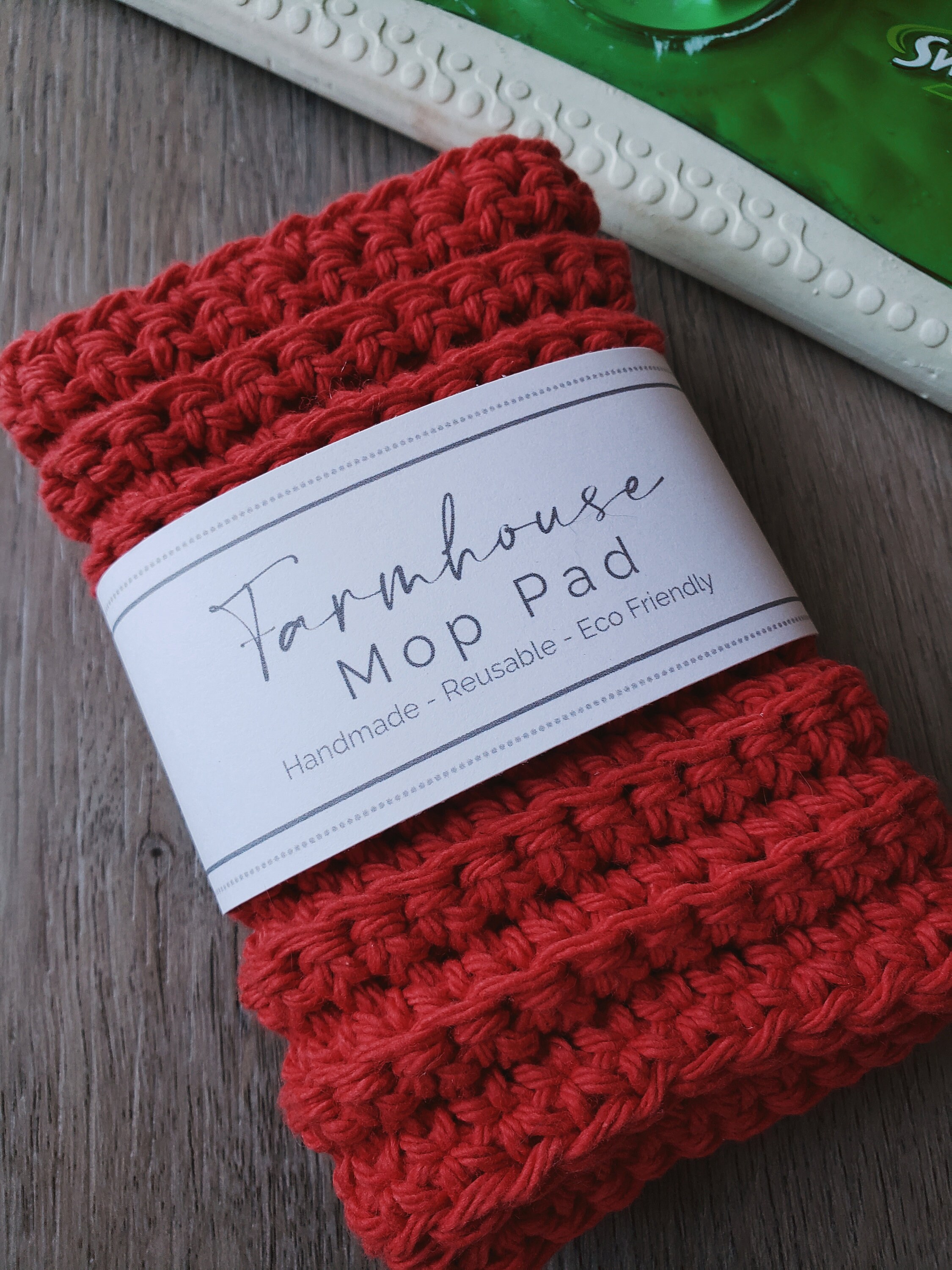 Farmhouse Labels Bundle Pack Dishcloths Mop Pads Pot Holders Cleaning ...