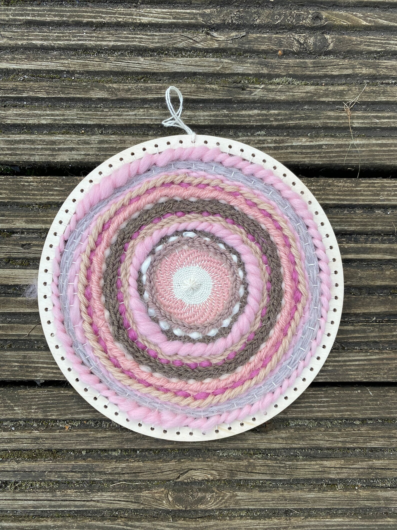 Circular Weaving Kit Weave a Wall Hanging Decoration. Kit - Etsy