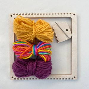 Square Loom Weaving Kit, Various Sizes, Gift Wrap Option With ...