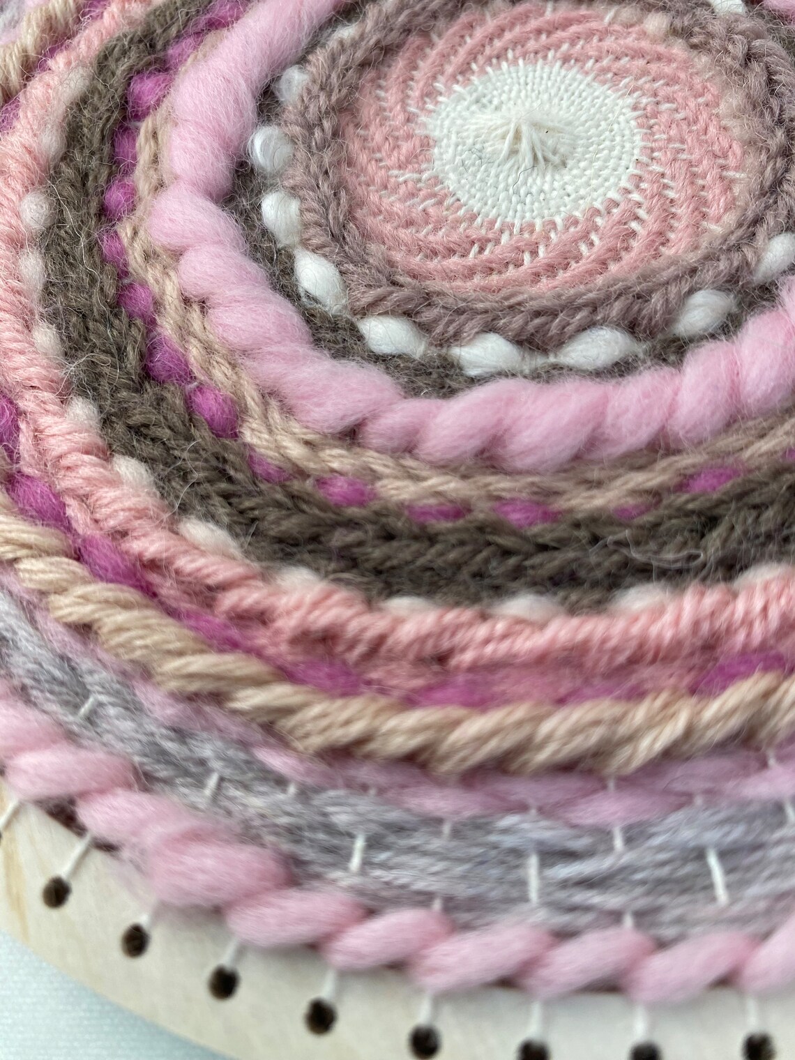 Circular Weaving Kit Weave a Wall Hanging Decoration. Kit - Etsy