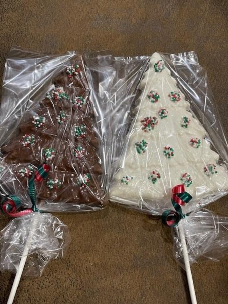 Christmas Tree Lollipop - 6 Pieces - Etsy