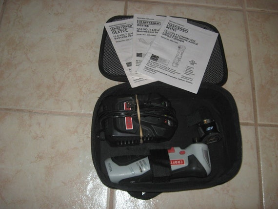 Craftsman Nextec 12V Right Angle Impact Driver Kit Tool - Etsy