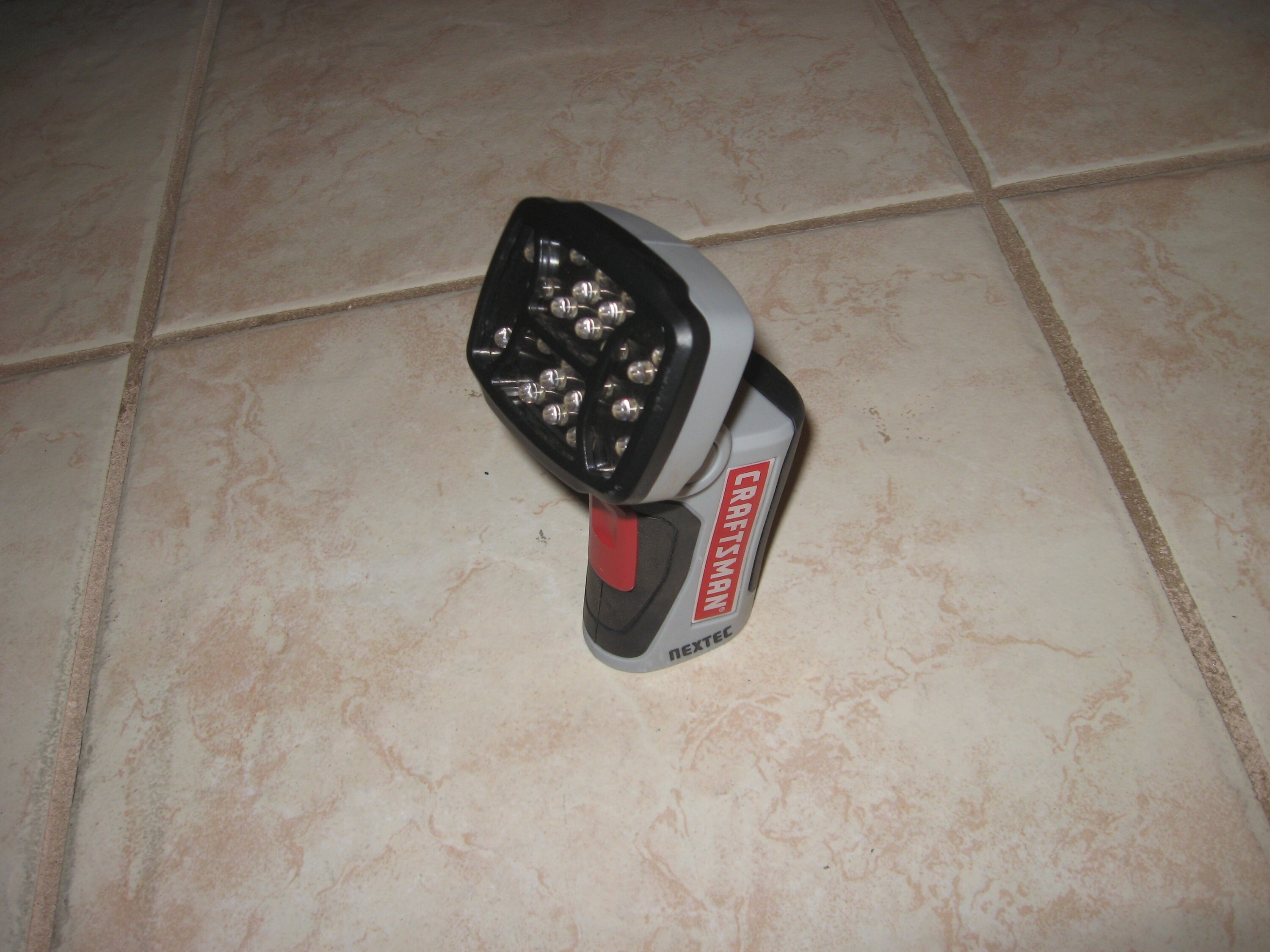 Craftsman Nextec 12V LED Work Light Flashlight, Very Bright Light Only ...