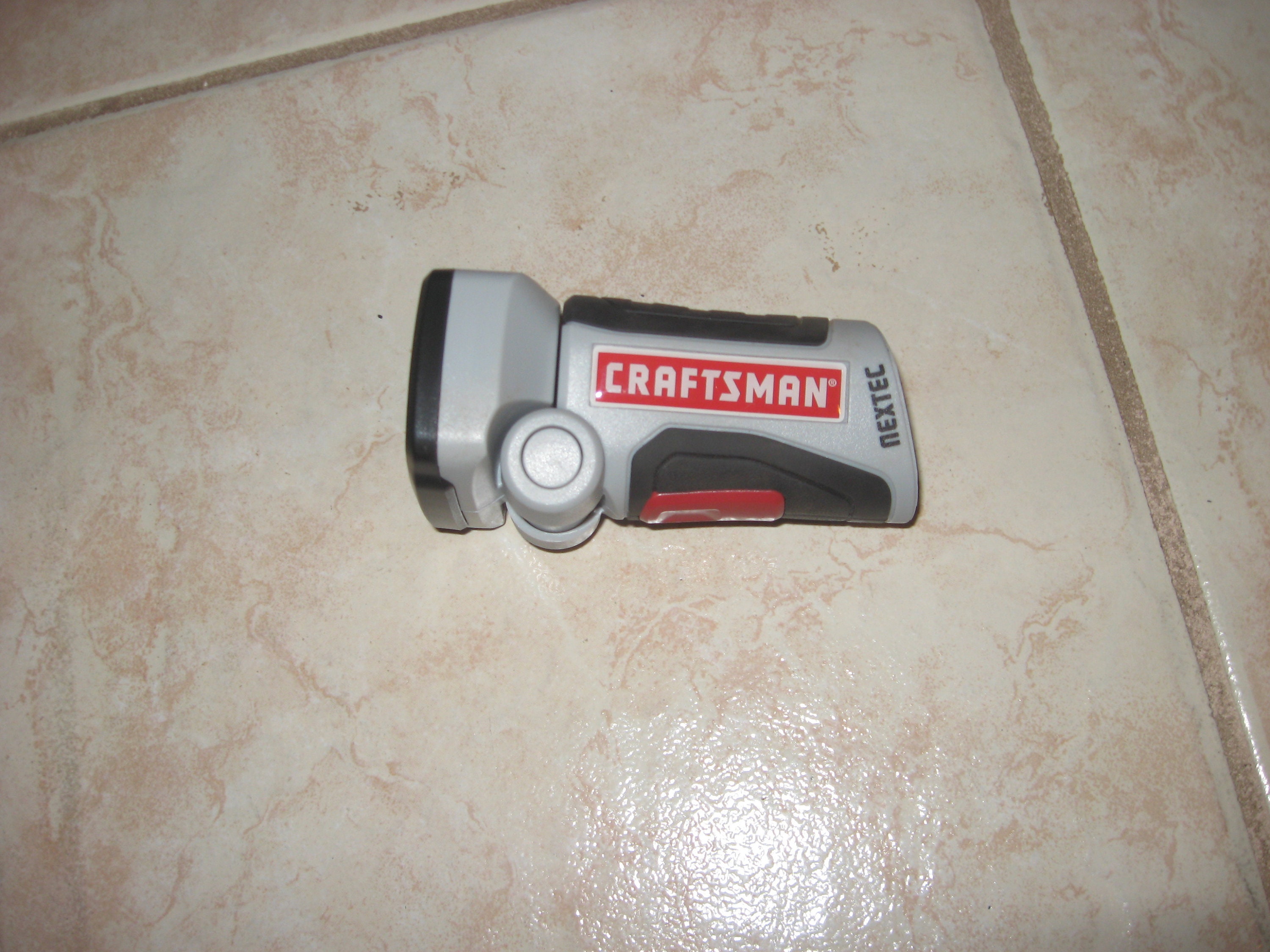 Craftsman Nextec 12V LED Work Light Flashlight, Very Bright Light Only ...