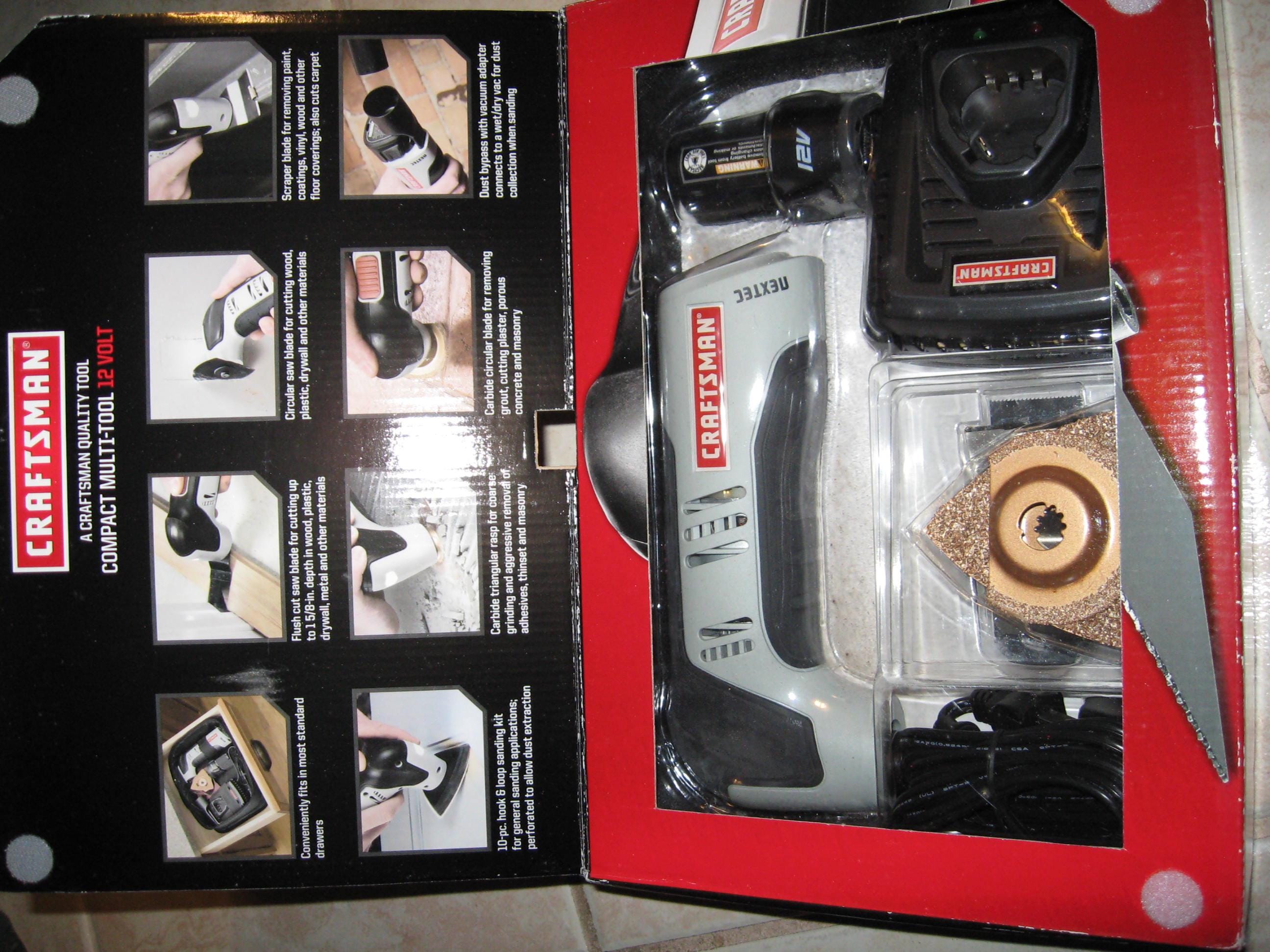 Brand New Craftsman Nextec Multi Tool 12v Charger Battery Tool Kit ...